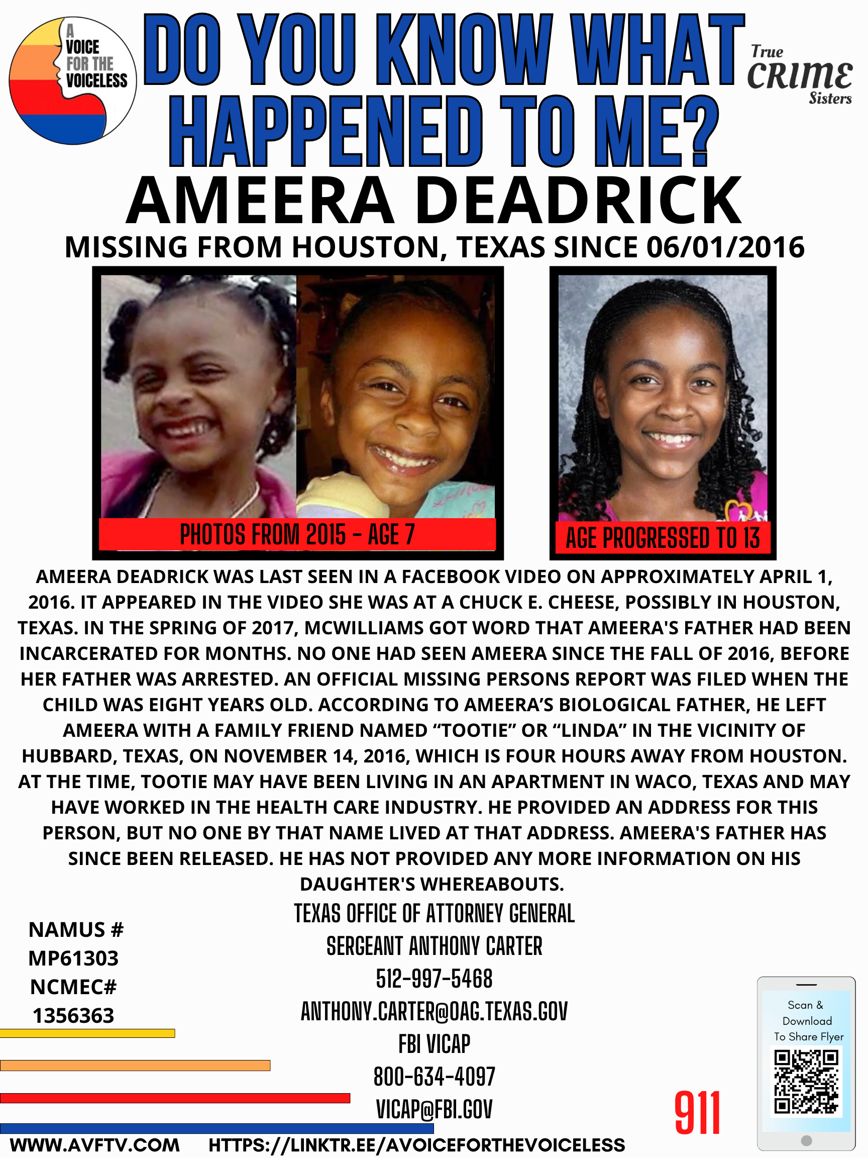 Ameera Deadrick | AVFTV