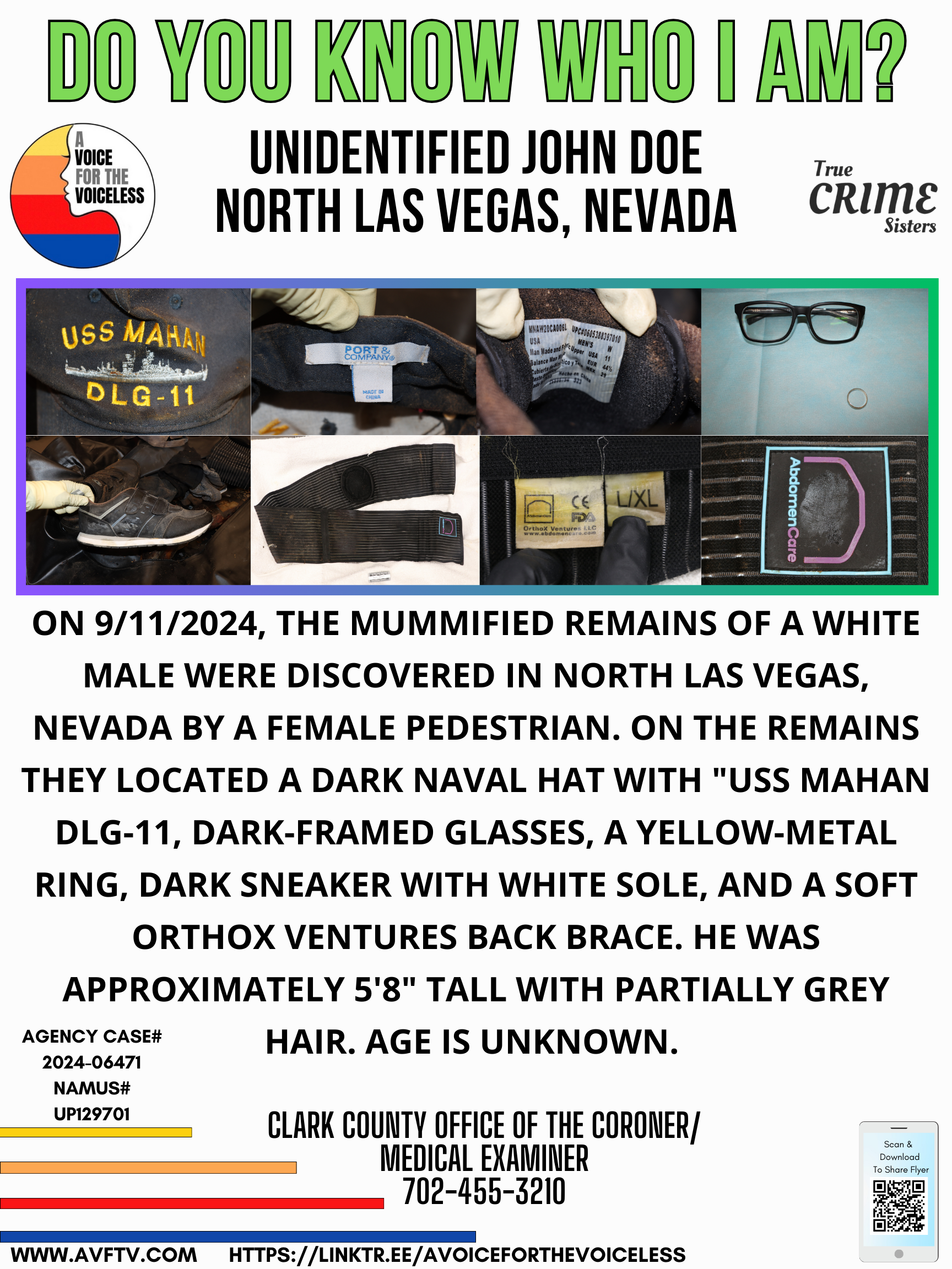 Unidentified North Las Vegas, Nevada John Doe | AVFTV