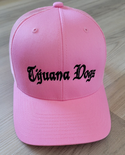 Tijuana Dogs Trucker-Style Hat - Pink/Black | tijuanadogs