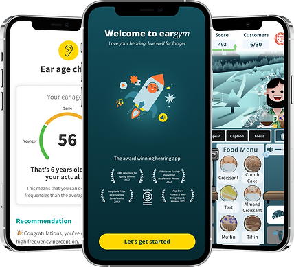eargym | Hearing Training App | Hearing Check & Health