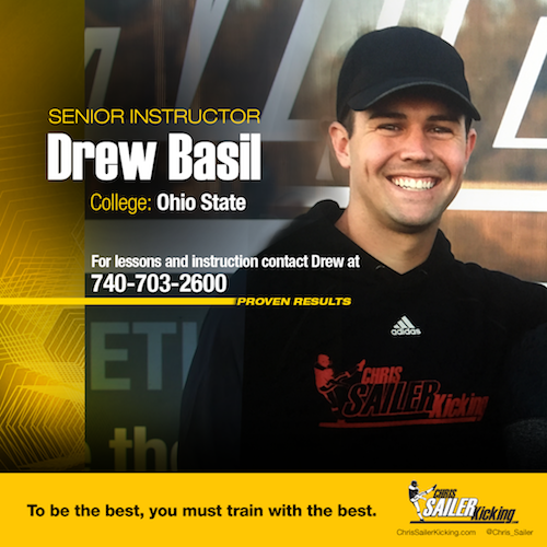 Drew Basil | Chris Sailer Kicking