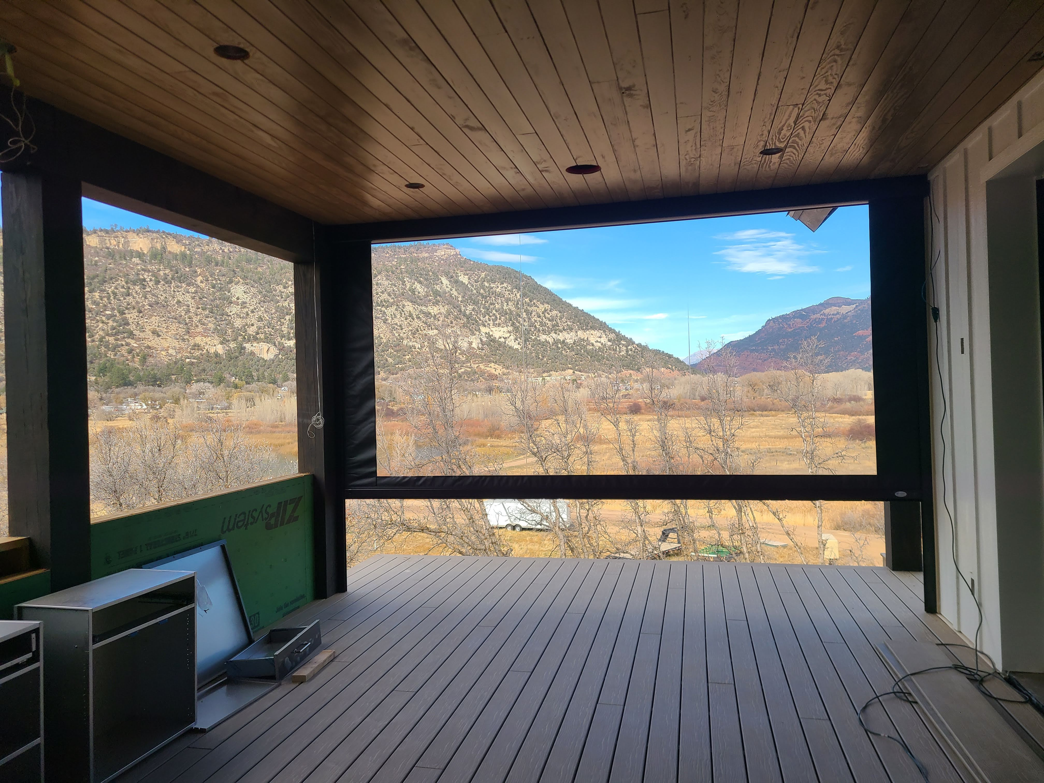 Residential Clear Vinyl Enclosures