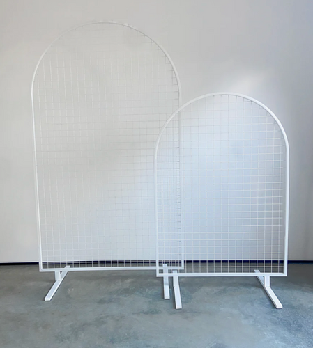 Mesh Arch Backdrop Set | Modern Love AU