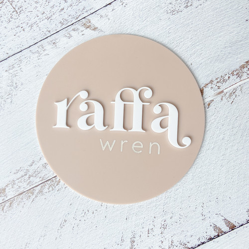 Mila Name Sign | Little Letter Co