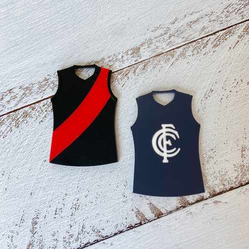 AFL Jersey Cake Topper | Little Letter Co