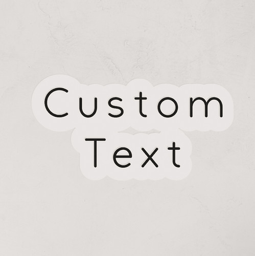 Custom Bubble Sign | Little Letter Co