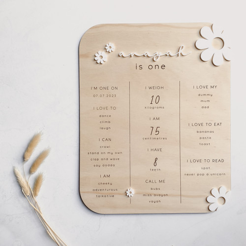 Star First Year Board | Little Letter Co