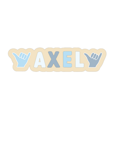 Shaka Name Puzzle | Little Letter Co