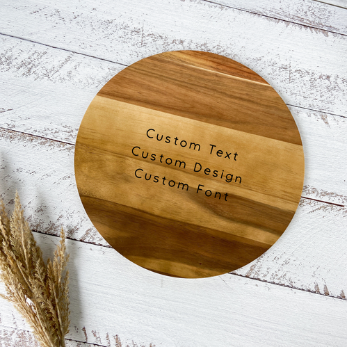 Custom Cheese Board | Little Letter Co