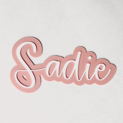 Tilly Bubble Name | Little Letter Co