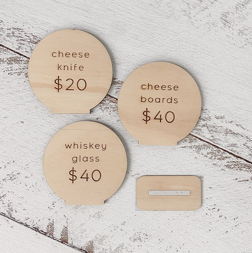 Round Price Tag | Little Letter Co