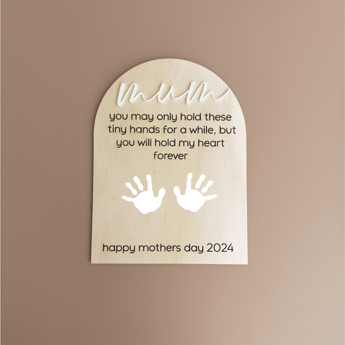 little hands craft sign | Little Letter Co