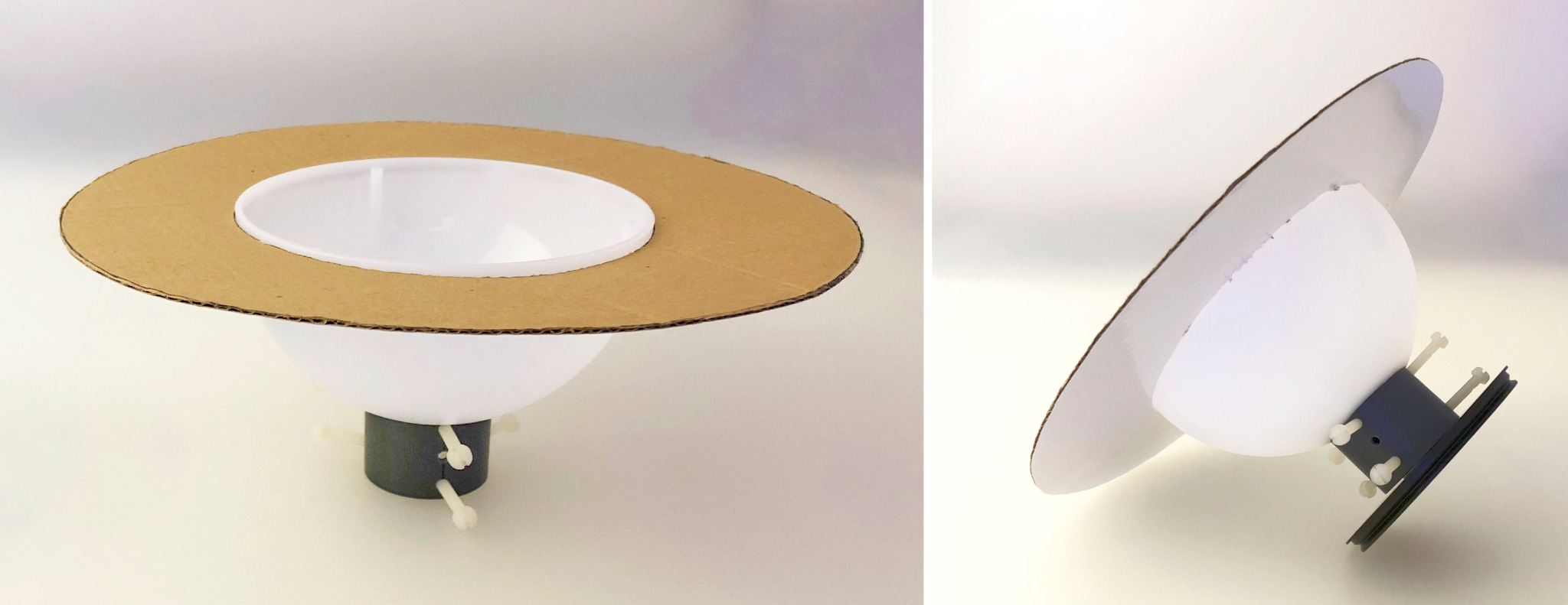 Diffusers for focus stacking