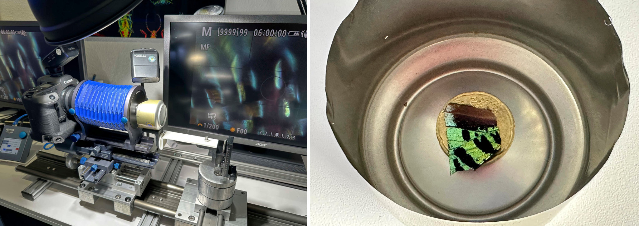 Diffusers for focus stacking