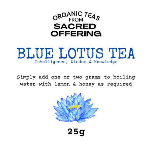 Blue Lotus Flower Tea 25g | Sacred Offerings Art