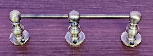 Timeless Antique Brass Tipping Rails for Elegant Spaces