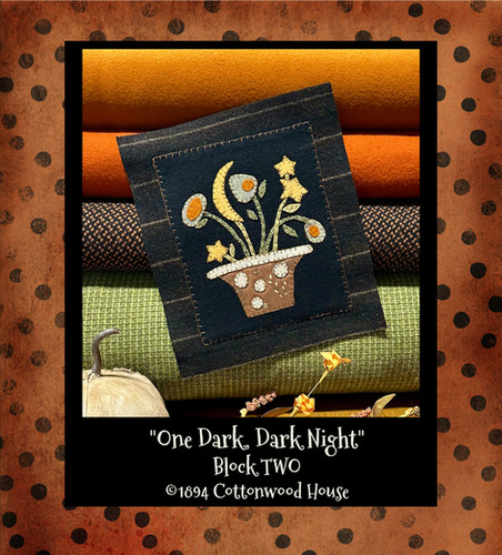 NEW! #738 "One Dark, Dark Night" BLOCK TWO | 1894-cottonwoodhouse