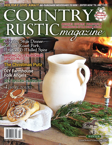 NEW! Country Rustic Magazine Winter 2019 | 1894-cottonwoodhouse