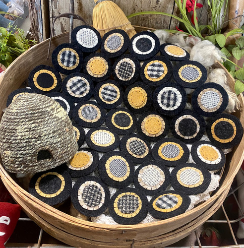 NEW! #865 "A Wooly Penny Honeycomb" KIT | 1894-cottonwoodhouse