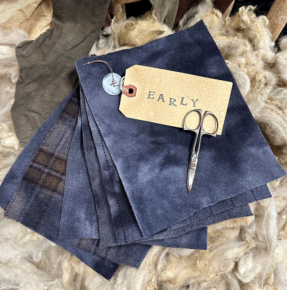 1894 Cottonwood House/Wool/Primitive Wool