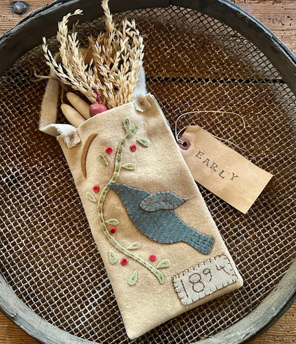 NEW! Early Settlers Candle Sacke Pattern & KIT Bundle | 1894 ...