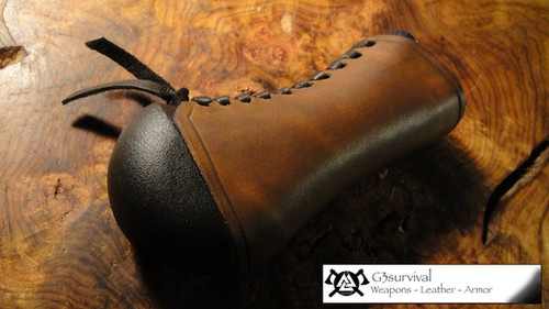 Remington Tac 14 / Tac 13 Brown leather Raptor grip sleeve | G3Survival