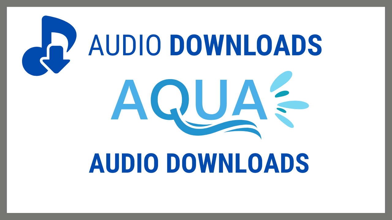 AQUA Audio Downloads | Group Fitness Live