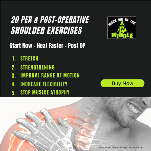 20 Per & Post-Operative Shoulder Exercises | Move Me Middle