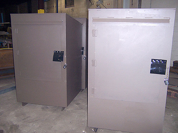 Carbon Steel Bins | Steel Valley Fabricators | Pittsburgh, PA