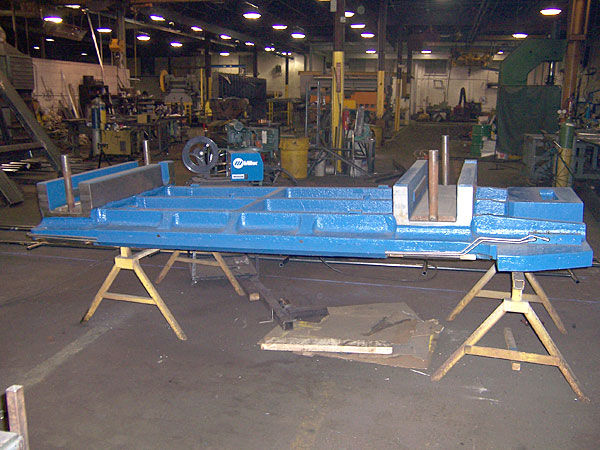 Roll Change Sled Rebuild | Steel Valley Fabricators | Pittsburgh, PA