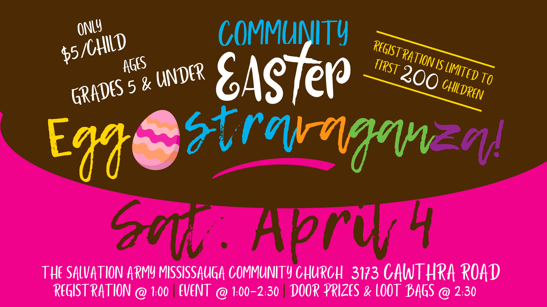 Easter Egg-Stravaganza! | Events at Mississauga Community Church