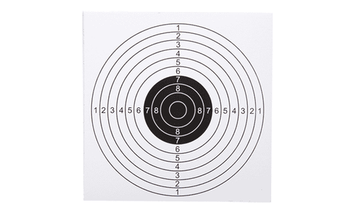 BALLISTIC - CARD TARGETS 100 PACK | Athena Tactical