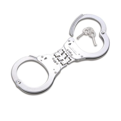 Stainless Steel Handcuffs Hinged 0213 Athena Tactical