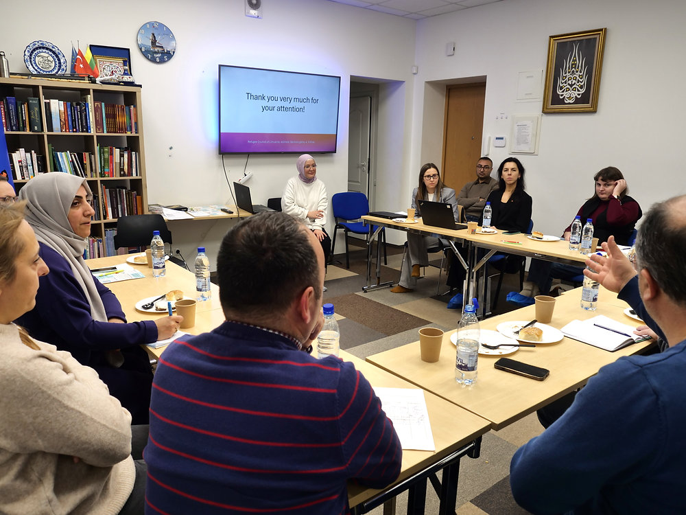 On 20-th of November, the Refugees Council of Lithuania had a warm and ...