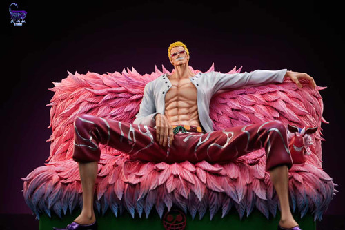 【PRE-ORDER】 Scorpio Studio - Sit Pose Doflamingo One Piece Resin Statue ...