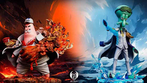 【PRE-ORDER】 GM Studio - Patrick Akainu & Squidward Kuzan One Piece ...