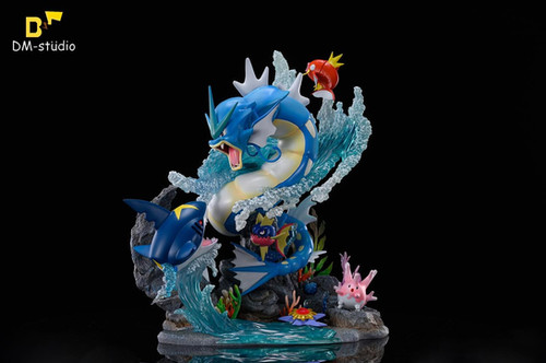DaiMeng Studio - Pokémon Series 02 - Gyarados Vs Sharpedo Pokémon Resin ...