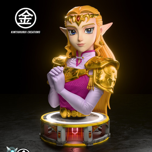 【PRE-ORDER】Kintsukuroi Creations Studio - ADULT ZELDA BUST The Legend ...