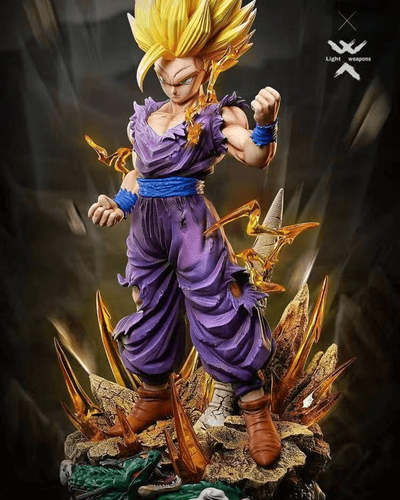 T-Rex Studio x Light Weapon Studio - SS2 Son Gohan Resin Statue (Pre ...
