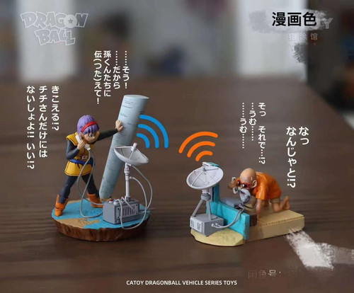 【PRE-ORDER】 LL Studio - Bulma & Master Roshi Dragon Ball Resin Statue ...