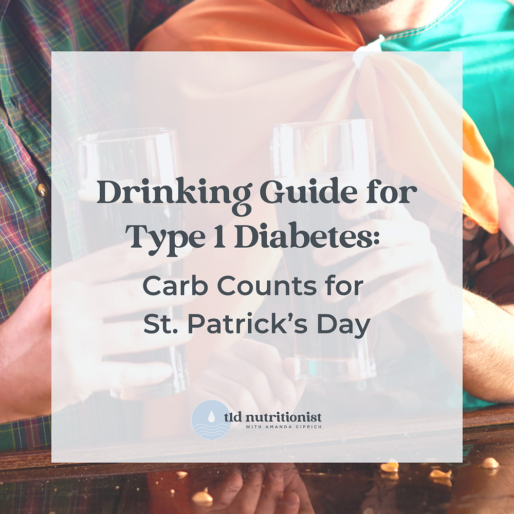 Drinking Guide for Type 1 Diabetes: Carb Counts for St. Patrick’s Day