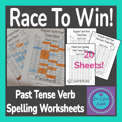 Past Tense Word Races | Love 2 Learn English