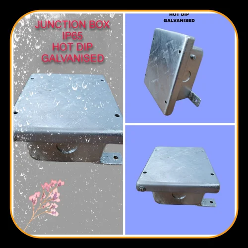 Electrical Metal Junction Box , Hot Dip Galvanised | Sanlec Automation