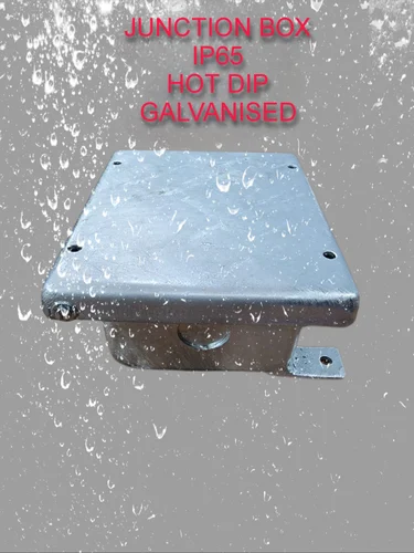Electrical Metal Junction Box , Hot Dip Galvanised | Sanlec Automation