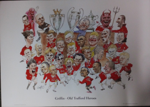Graham Griffiths "Old Trafford Heroes" | Belvoir Gallery 2022