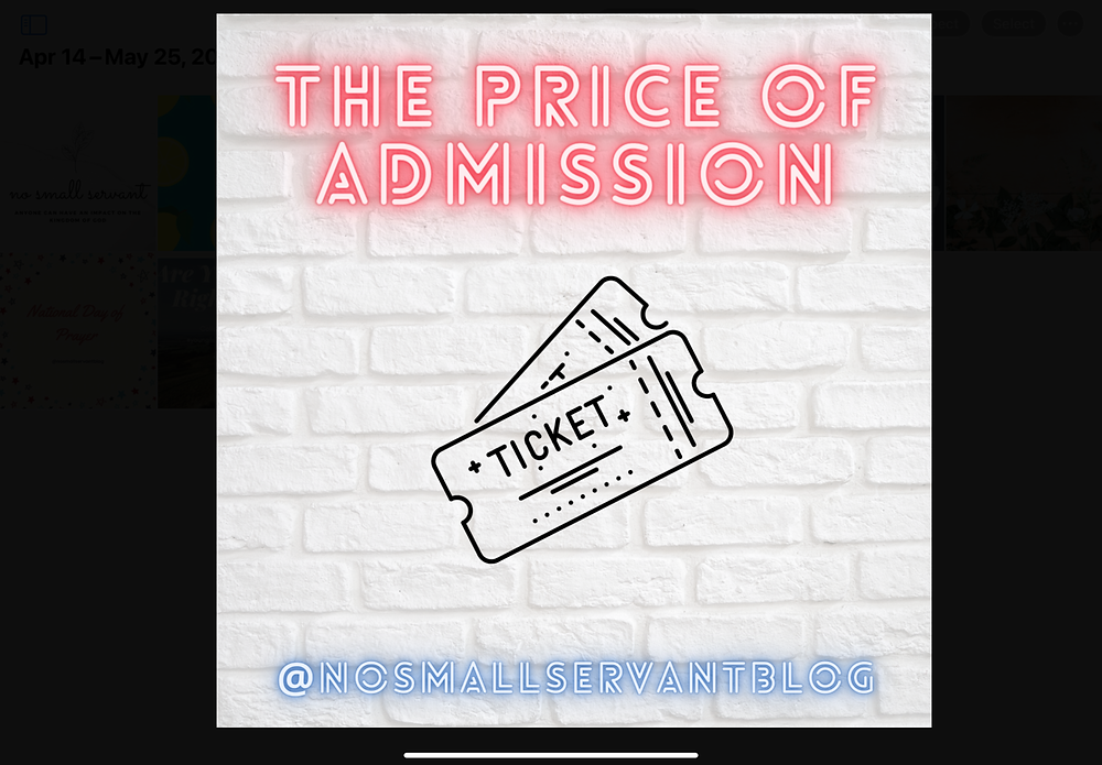 The Price of Admission