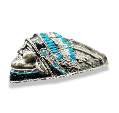 Large Slip-On Front Fender Chief Bonnet 10 | Artabyss Designs