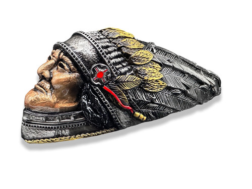 Large Slip-On Front Fender Chief Bonnet 4 | Artabyss Designs