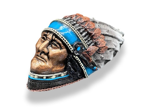 Large Slip-On Front Fender Chief Bonnet 8 | Artabyss Designs