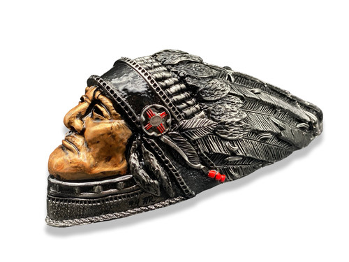 Large Slip-On Front Fender Chief Bonnet 2 | Artabyss Designs